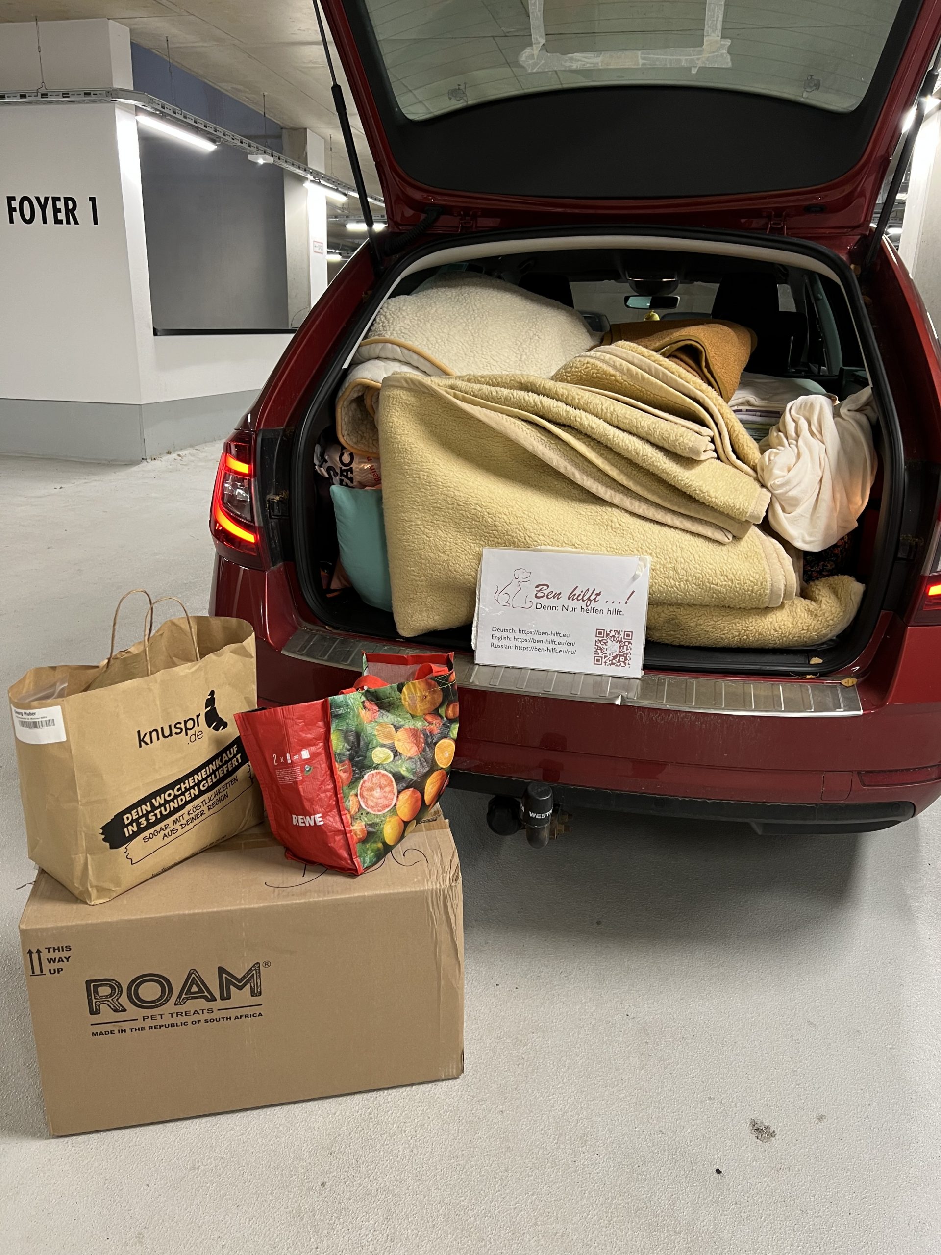 Der Winter wird kalt, wir spenden Wärme! - Startseite - » Ben hilft ...